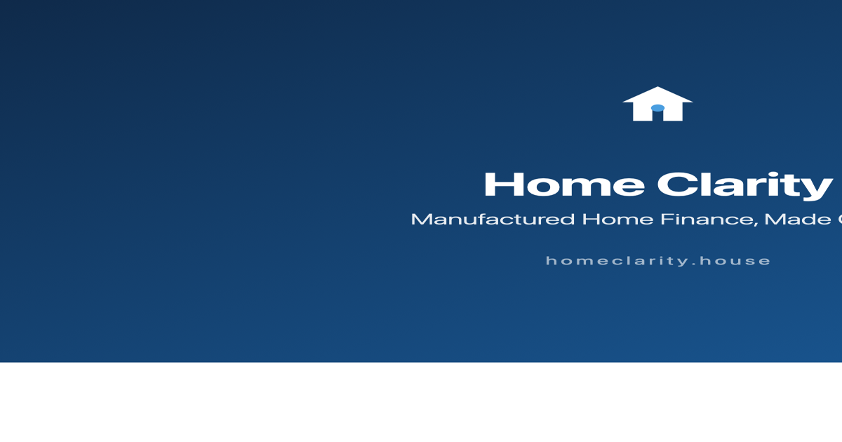 Manufactured Home Loans Florida: Your Complete 2026 Guide